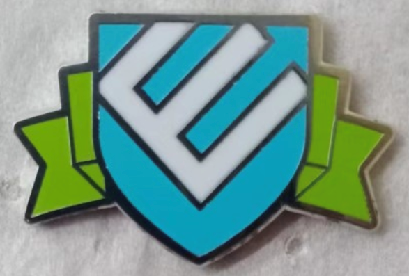 Educators Rising Chapter Officer Pin (Green ribbon/blue logo ...